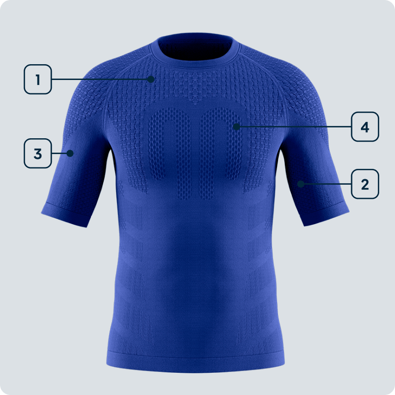 Sports Compression Shirt | Short-Sleeve Men | Bauerfeind